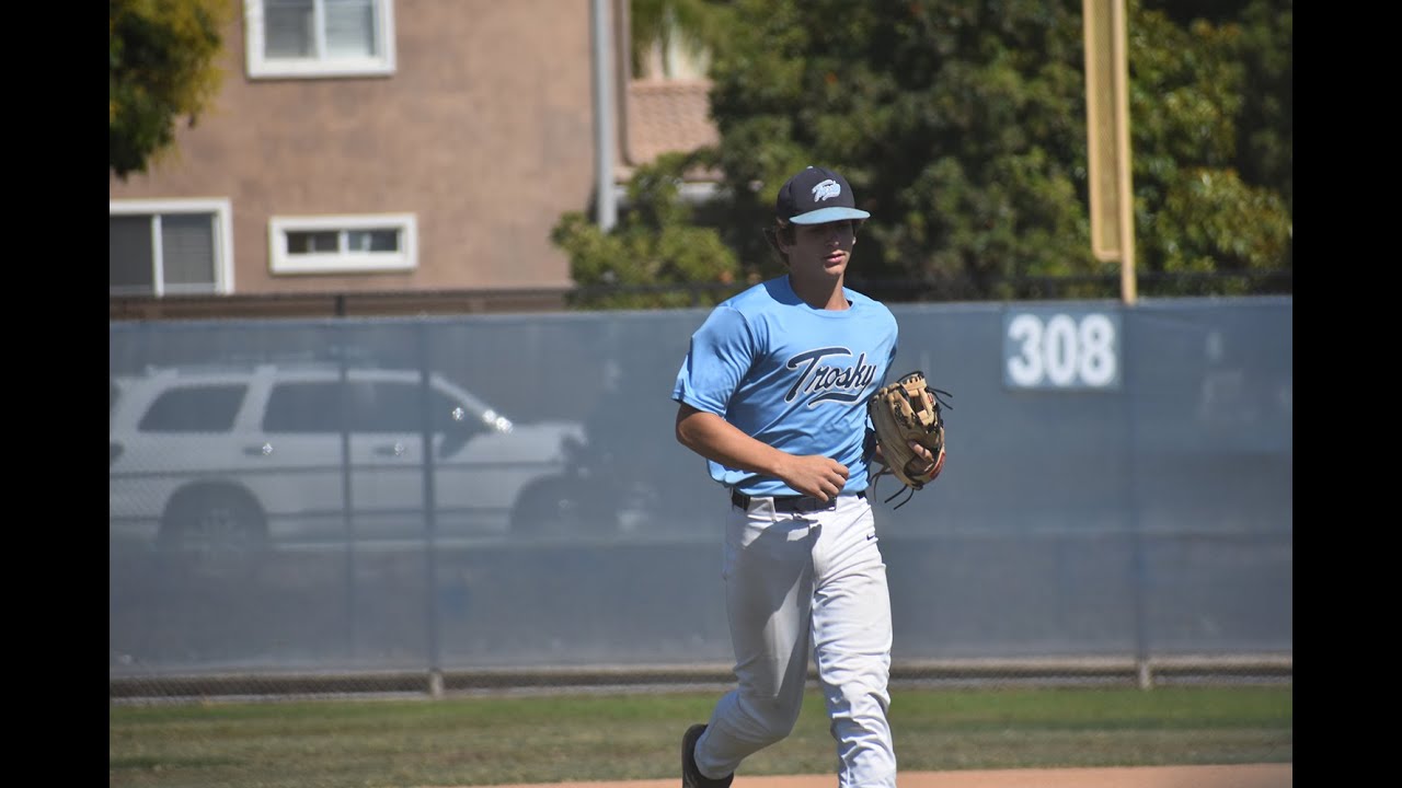 Kaden Kuhn--16U Fall Travel Ball--Fielding--October 2023 - YouTube