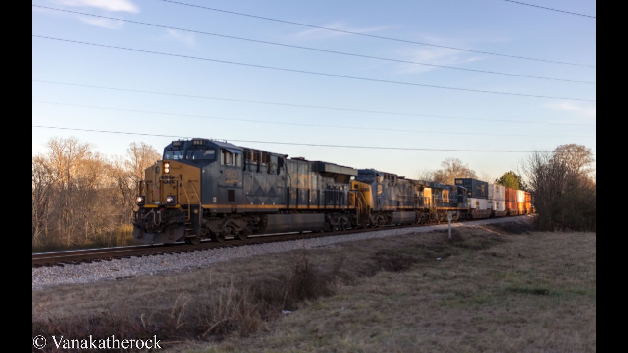 CSX Q198-21 Westbound - YouTube