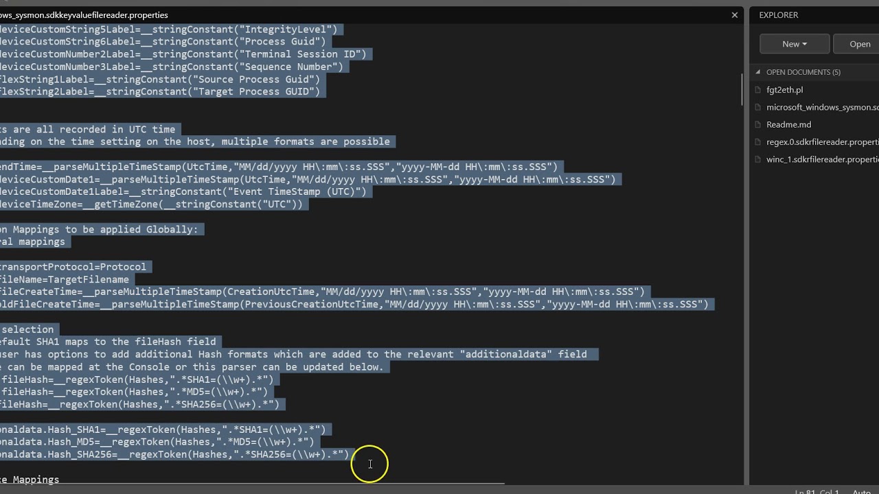Micro Focus ArcSight MarketPlace SIEM - Sysmon Framework - YouTube
