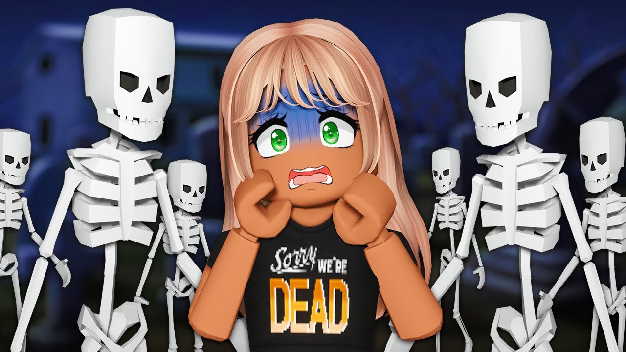 💀 HAUNTED by SKELETONS on Roblox! - YouTube