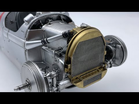 Building MFH 1/12 Auto Union Type C 1936 German GP Winner : Step 16 ...