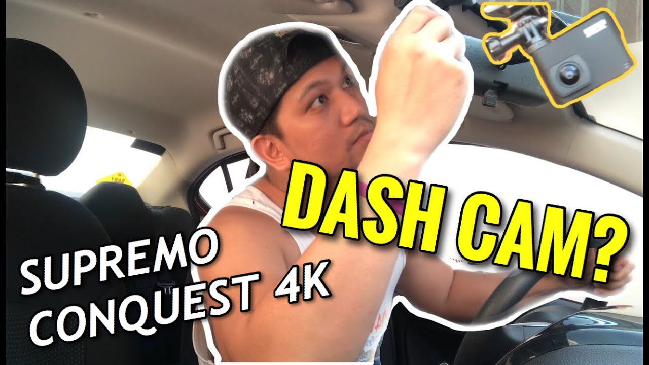 SUPREMO CONQUEST 4K as DASH CAM! - YouTube