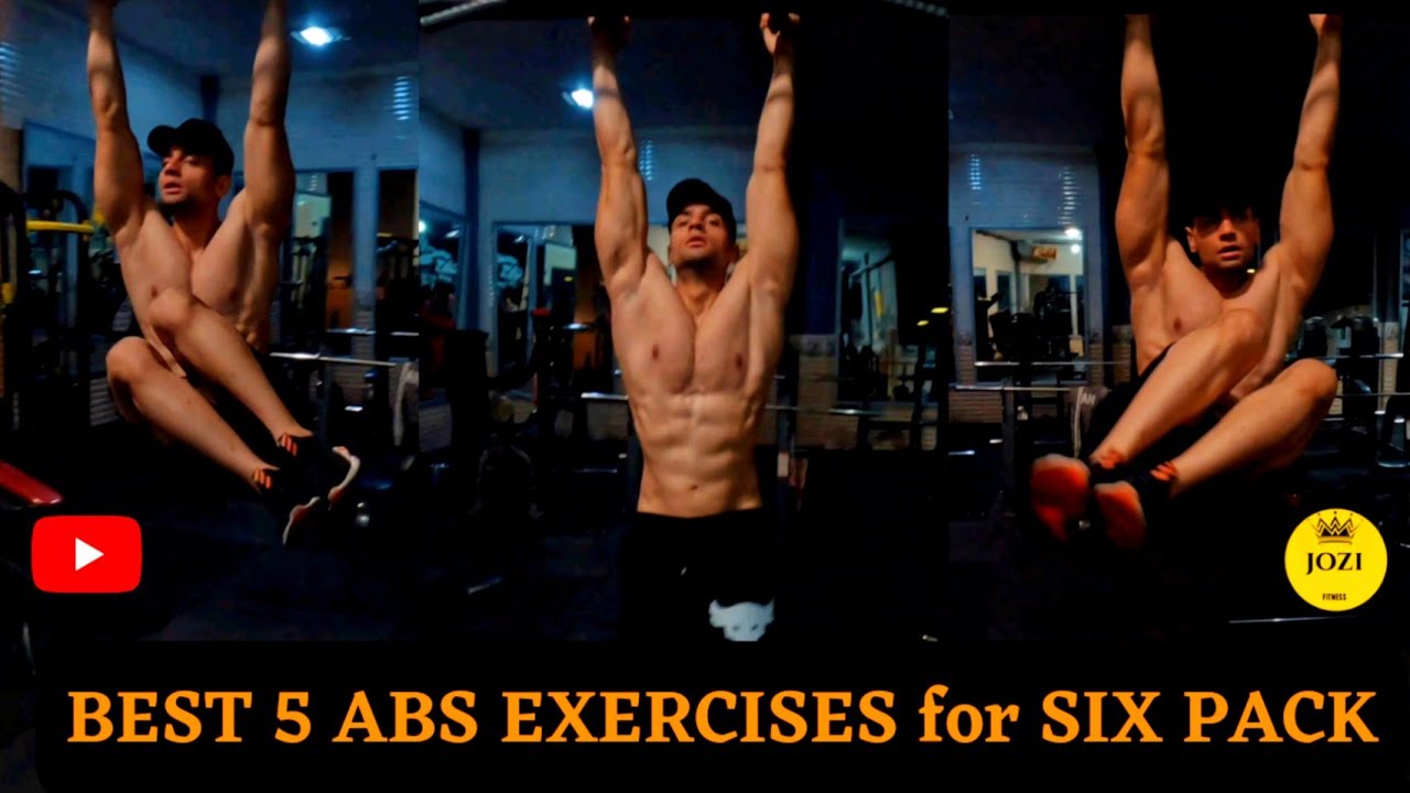 BEST 5 ABS EXERCISES for SIX PACK - YouTube