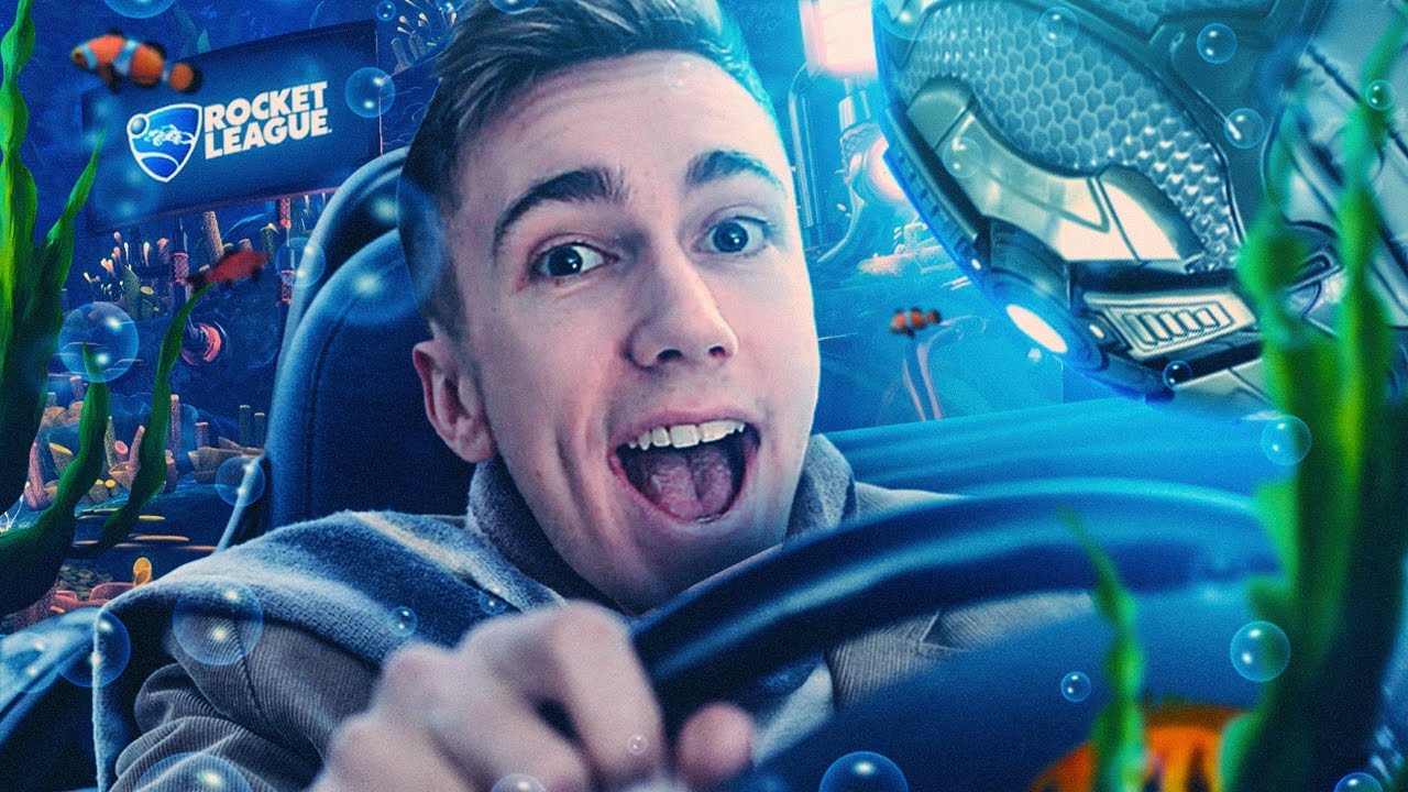 ROCKET LEAGUE UNDERWATER!! - YouTube