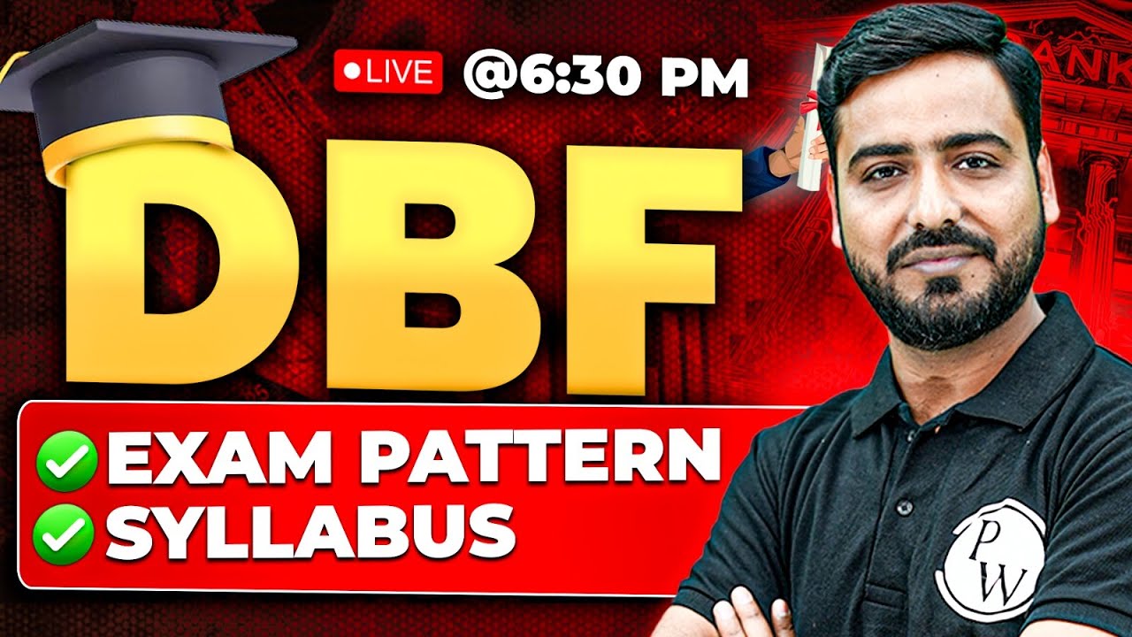DBF Exam Syllabus | DBF Exam Preparation | DBF Exam Pattern | DBF Exam ...