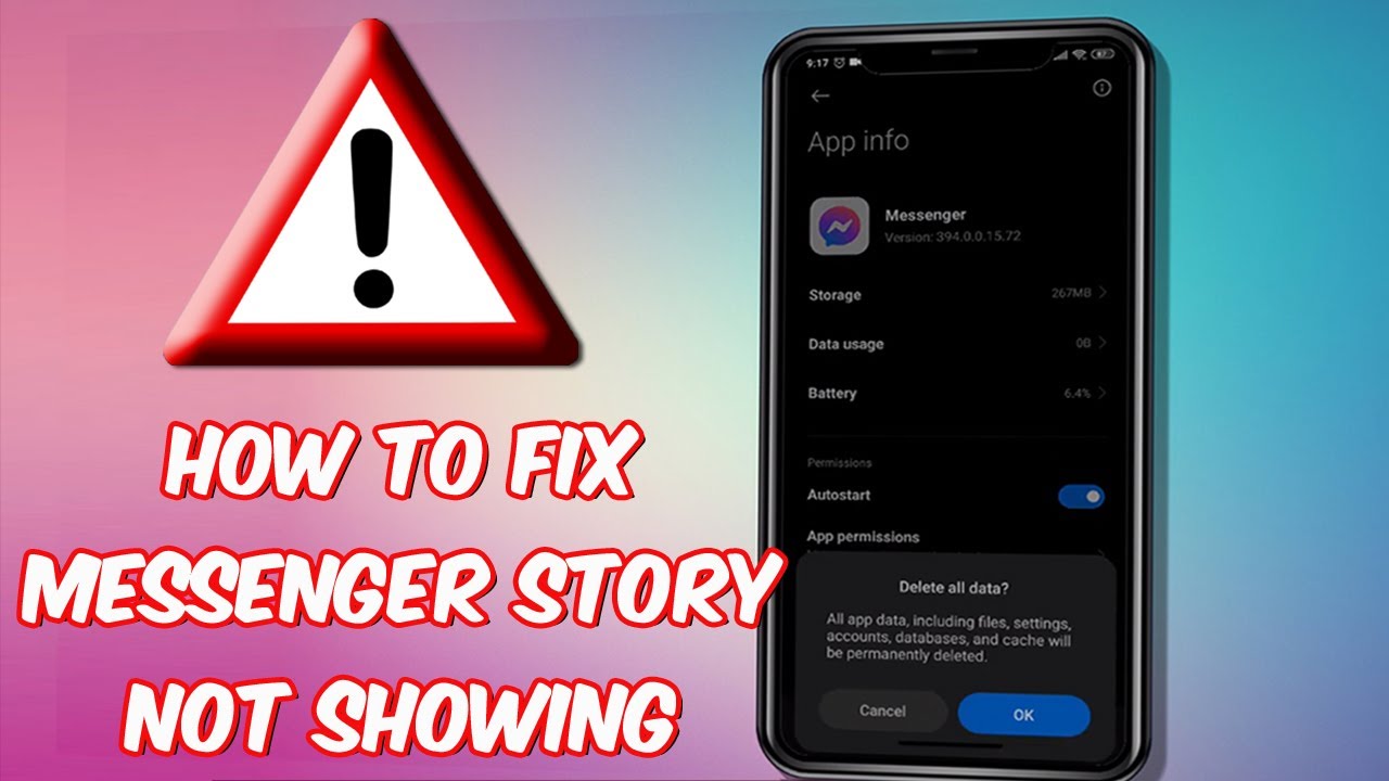 How To Fix Messenger Story Not Showing || Messenger Error || Messenger ...