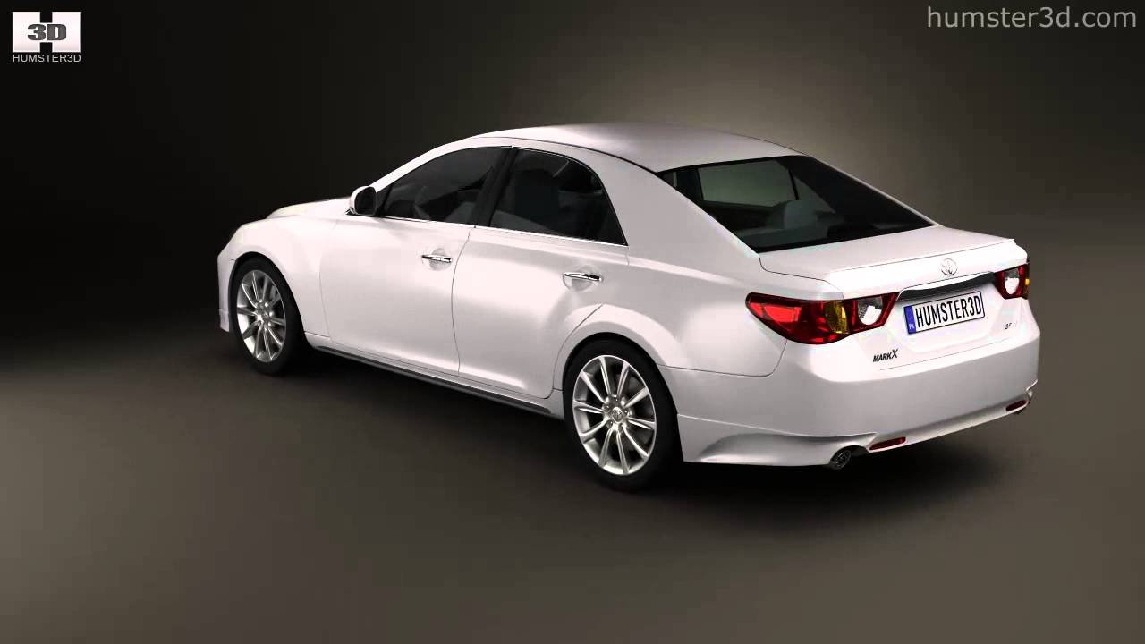 Toyota Mark X 2014 3D model by 3DModels.org - YouTube