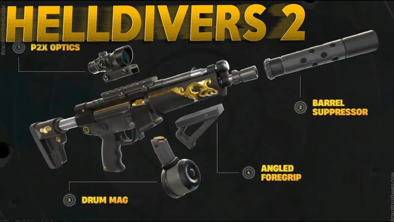 WEAPON CUSTOMIZATION COMING TO HELLDIVERS 2! - YouTube