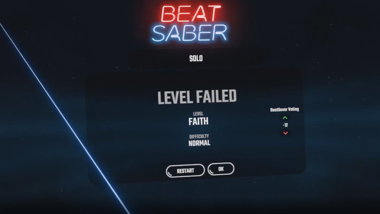 Leet Dad VS Son Beat Saber Challenge: Faith - Ghost - YouTube