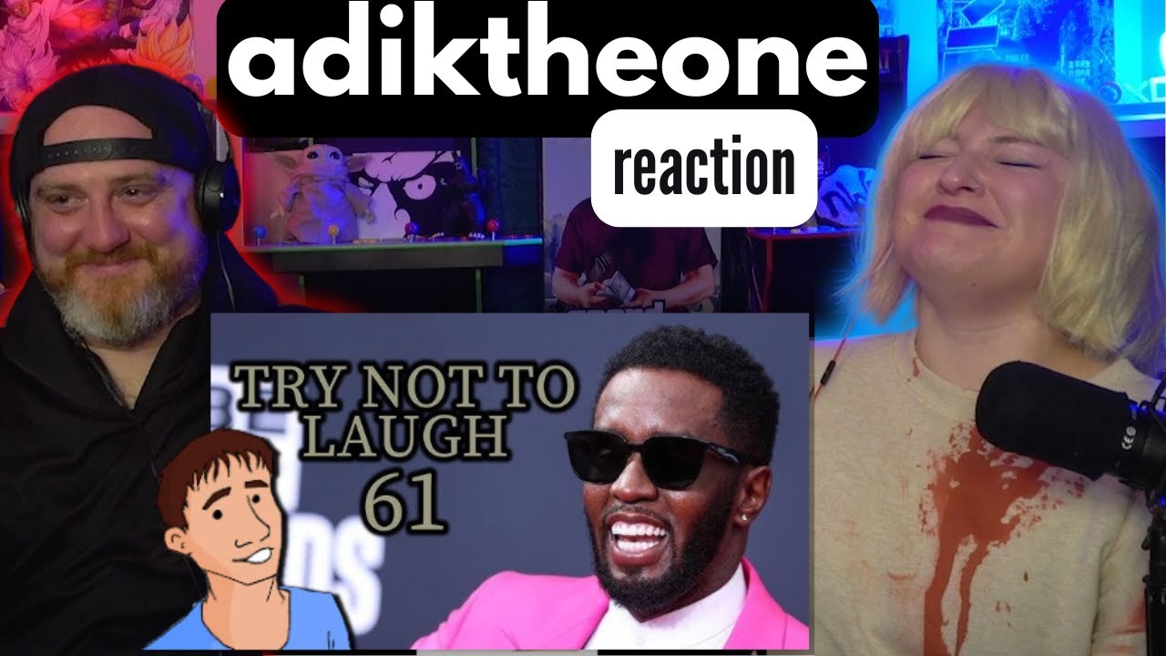 Try not to laugh CHALLENGE 61 @AdikTheOne | Hatguy & @gnarlynikki React - YouTube