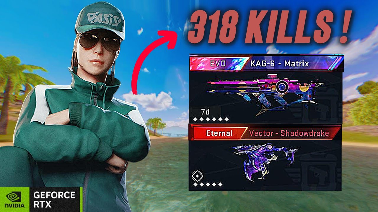BLOOD STRIKE - 318 KILLS NEW RECORD BS HISTORY ! USING NEW EVO KAG ...