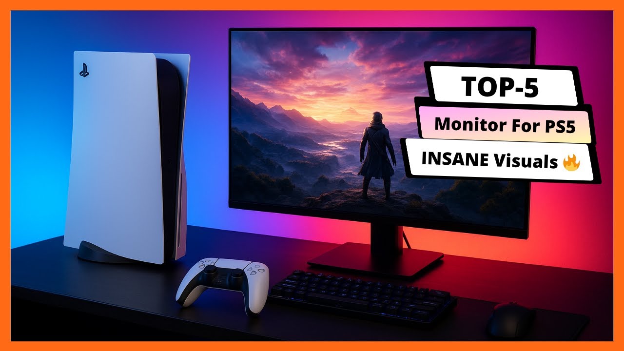 Top 5 Best Monitor for PS5 2026 🔥 | Ultimate PS5 Setup for Smooth ...