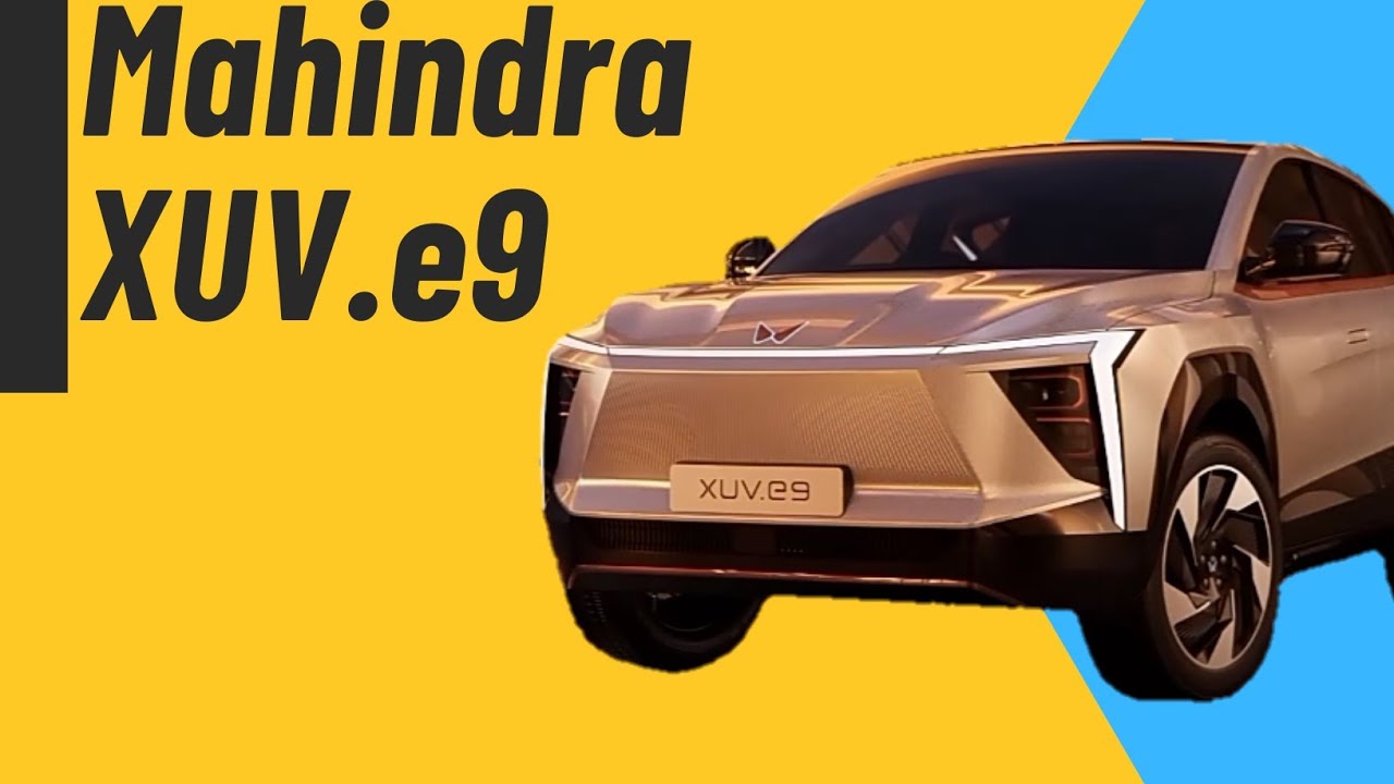 Mahindra XUV.e9 Electric Suv | Mahindra Electric Car XUVe9 Concepts ...