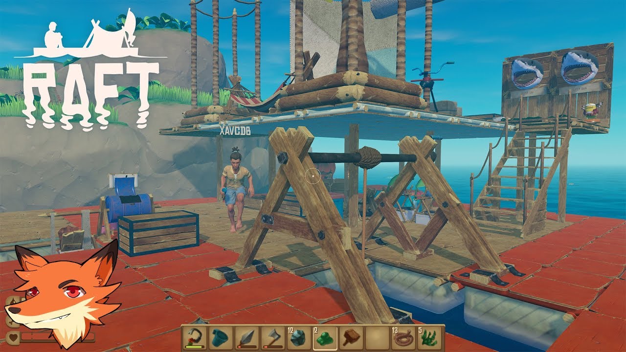 RAFT #5 [FR] Un radeau qui commence à avoir la classe! - YouTube