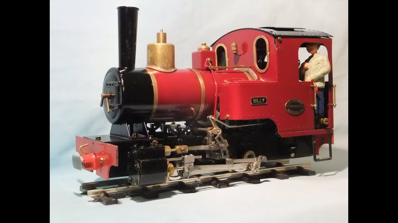 Roundhouse Engineering 'Billy' Summerlands Chuffer fitment - YouTube