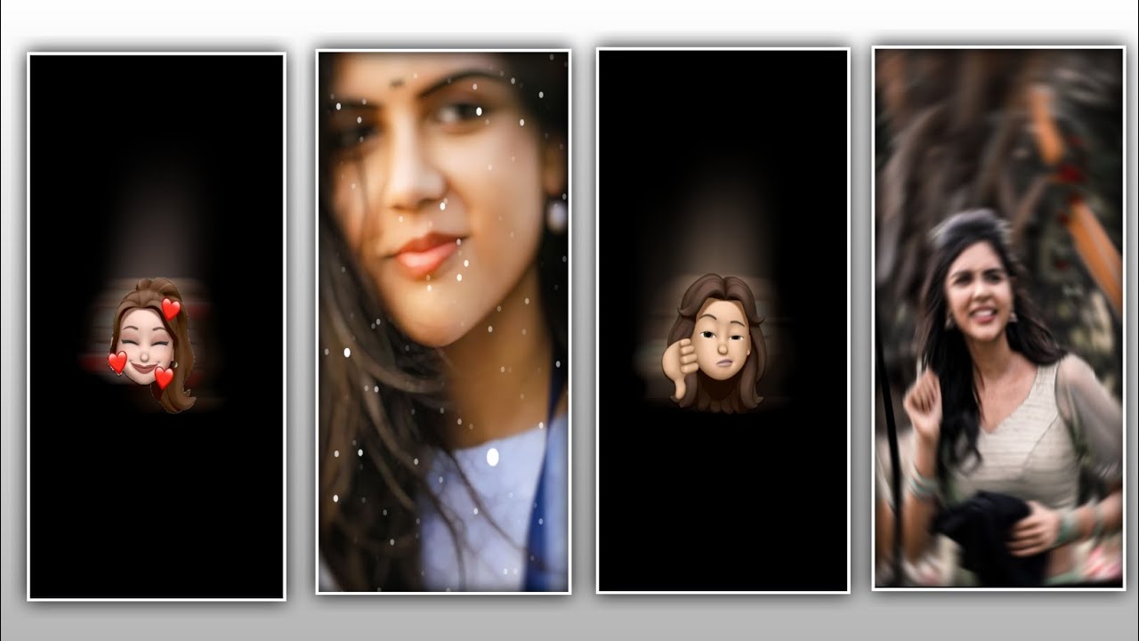 New Trending 1Pic Effect Lyrical Style Video Editing in Alight Motion ...