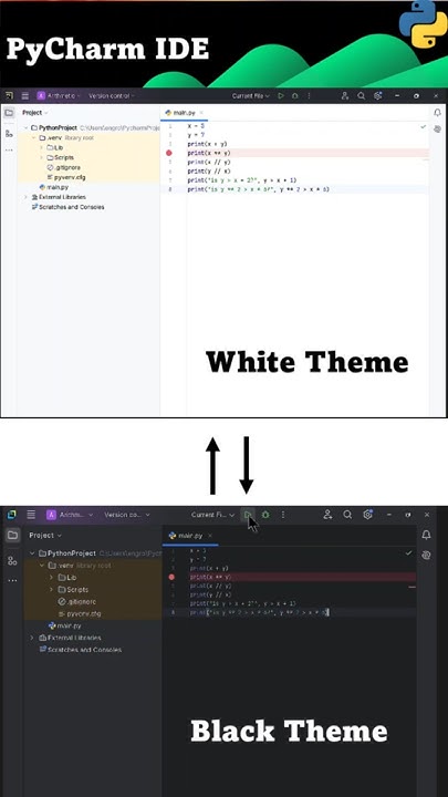 PyCharm customisation: Changing Theme Colour in PyCharm - YouTube