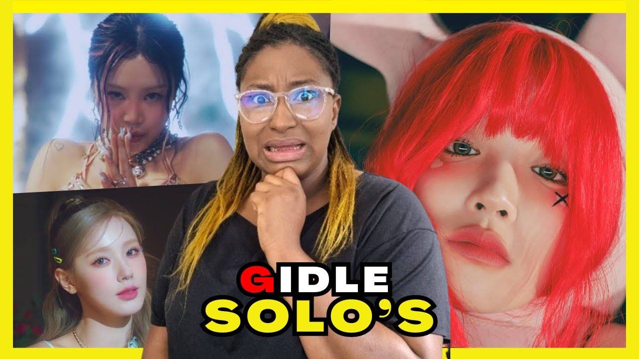 DISCOVERING G-IDLE SOLO's - YUQI 'FREAK' & SOOJIN 'MONA LISA' & MIYEON 'Drive' & SOYEON ...