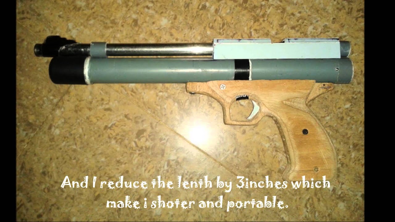 cal.22 pcp pistol. - YouTube