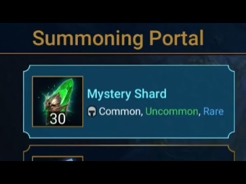 RAID: Shadow Legends (EP.1) Summoning 30 Mystery Shards - YouTube