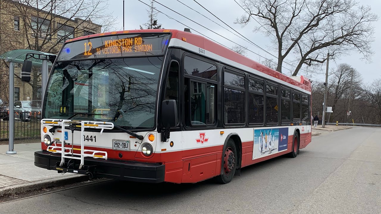 TTC Full Northbound Nonstop Express Ride Video on 8444 on route 12E ...