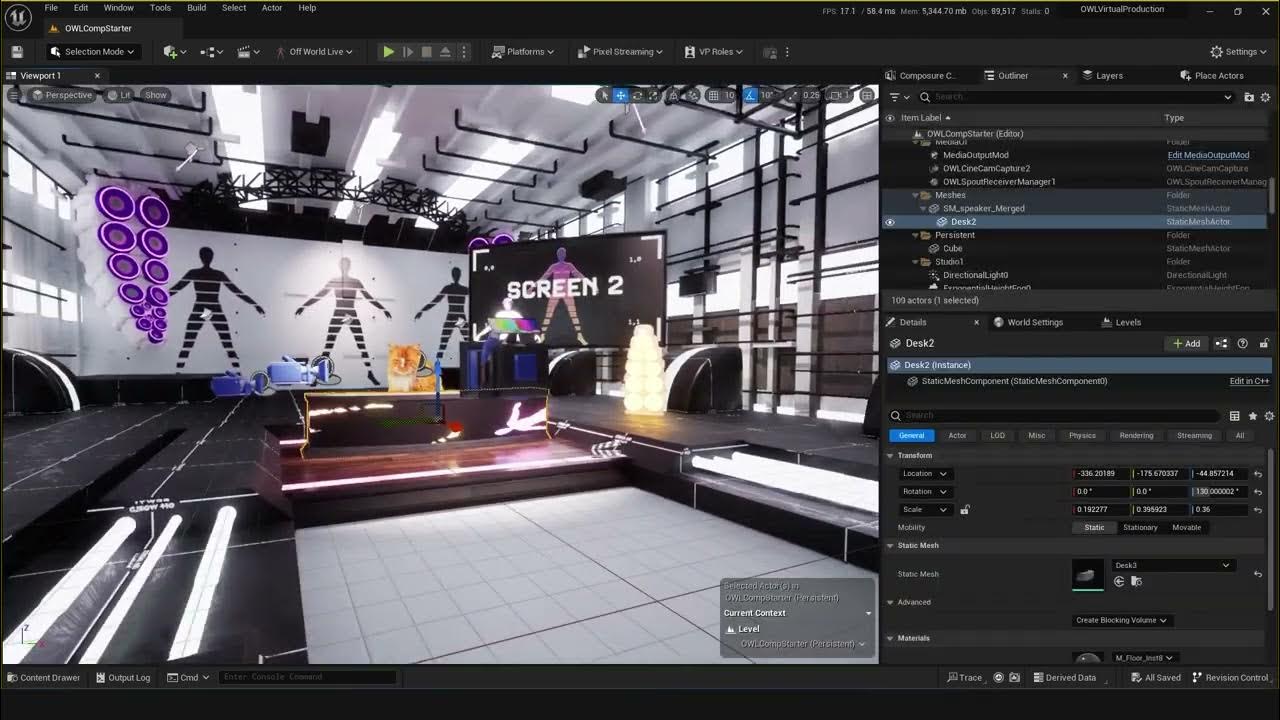 How to Add AR Foreground Elements to a Virtual Broadcast in Unreal Engine - YouTube