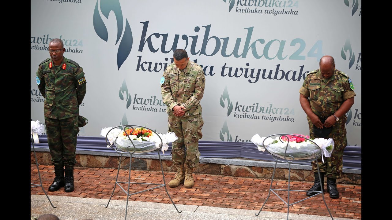 Participants in the Exercise Shared Accord 2018 paid homage to Genocide ...