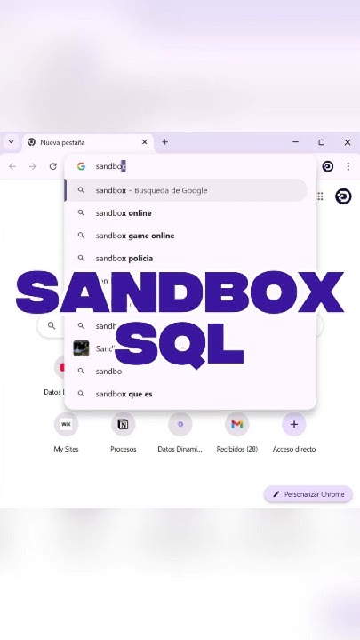 Sandbox SQL - YouTube