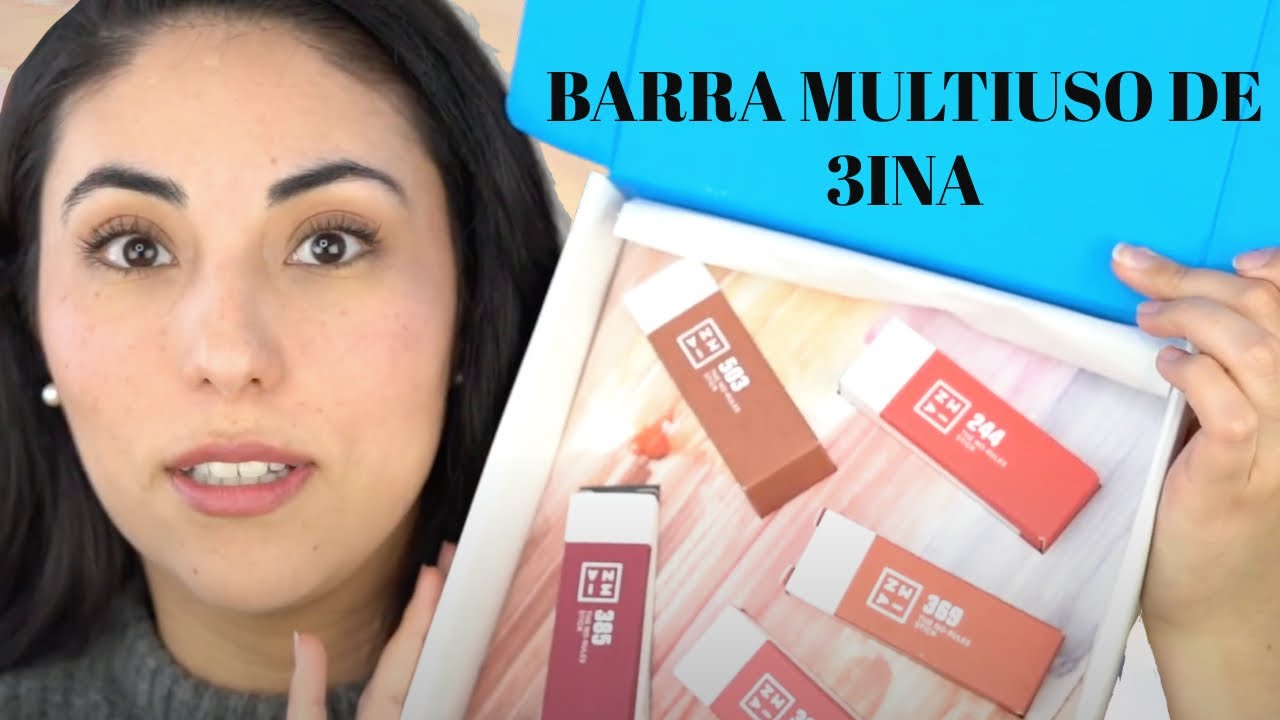 BARRA MULTIUSO 3INA, NO RULES STICK PARA OJOS, LABIOS Y MEJILLAS - YouTube