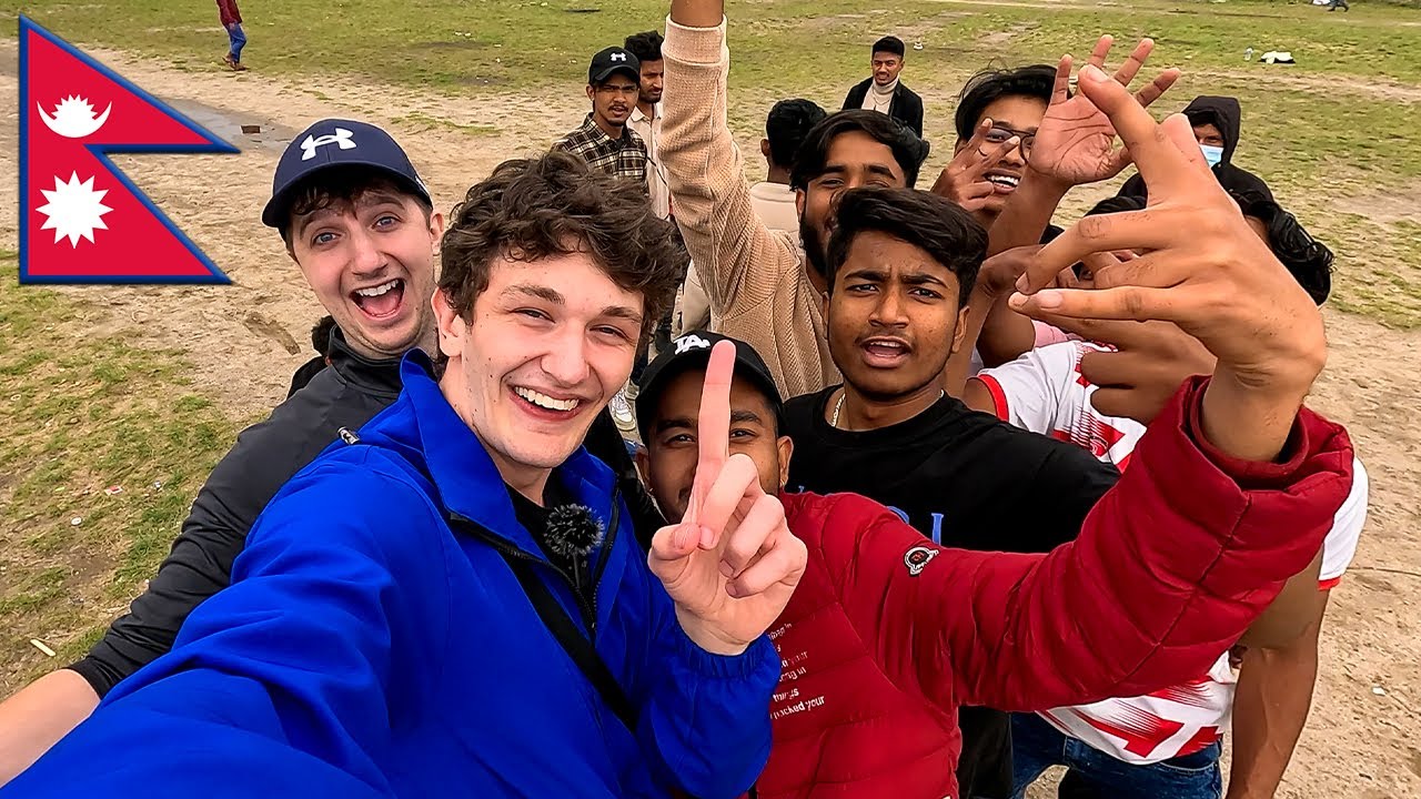 Americans Play Cricket for the FIRST TIME in Nepal 🇳🇵 - YouTube