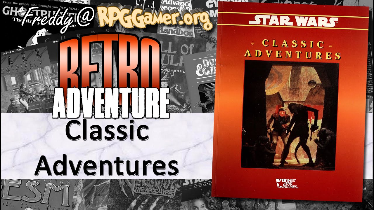 Classic Adventures (Star Wars, West End Games, 1995) | Retro Adventure ...