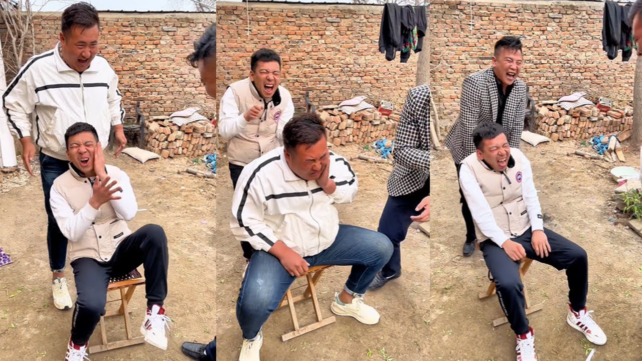 Slap reaction challenge, the slap is quite powerful#funny #hilarious ...