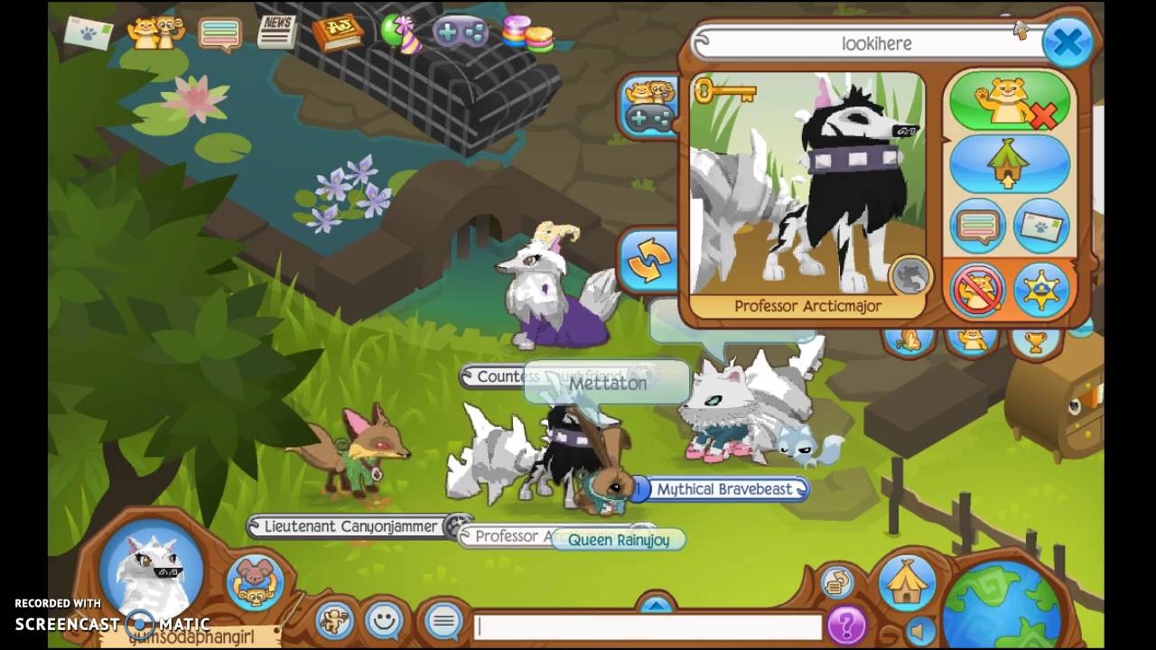 really weird undertale rolerplay on animal jam. - YouTube