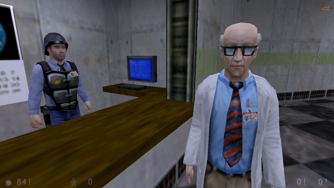 half life scientist voice lines - YouTube