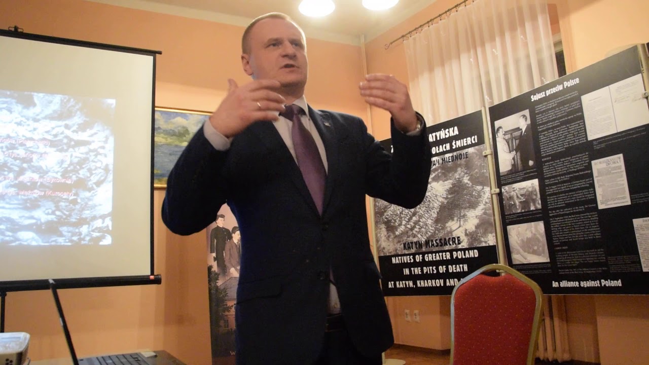 Marcin Podemski IPN Poznań o zbrodni katyńskiej - YouTube