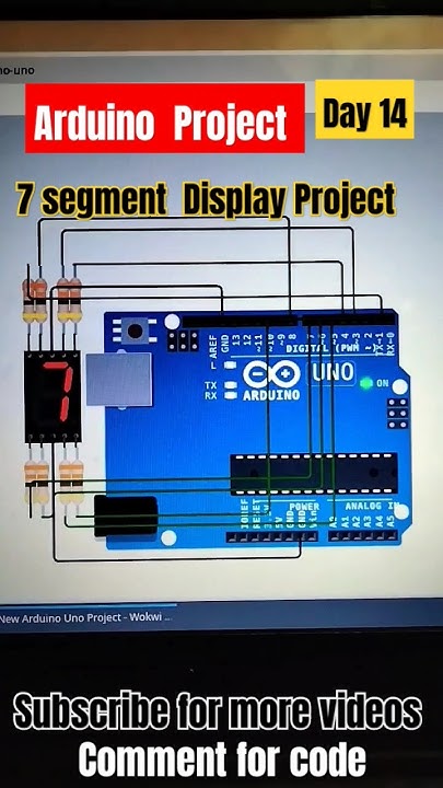 7 Segment Display Project Arduino Project Day 14 7segmentdisplay Arduinoproject Dailyvlog 