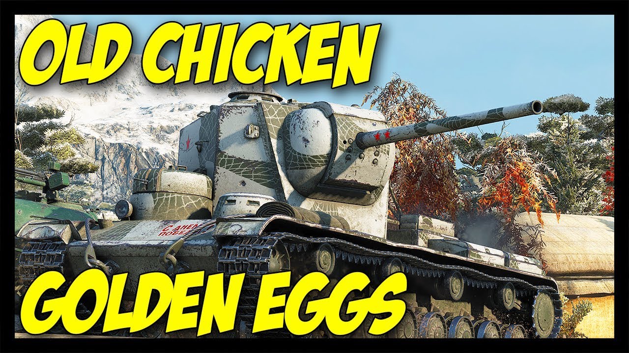 Old Chicken Laying Golden Eggs! - World of Tanks KV-5 - YouTube