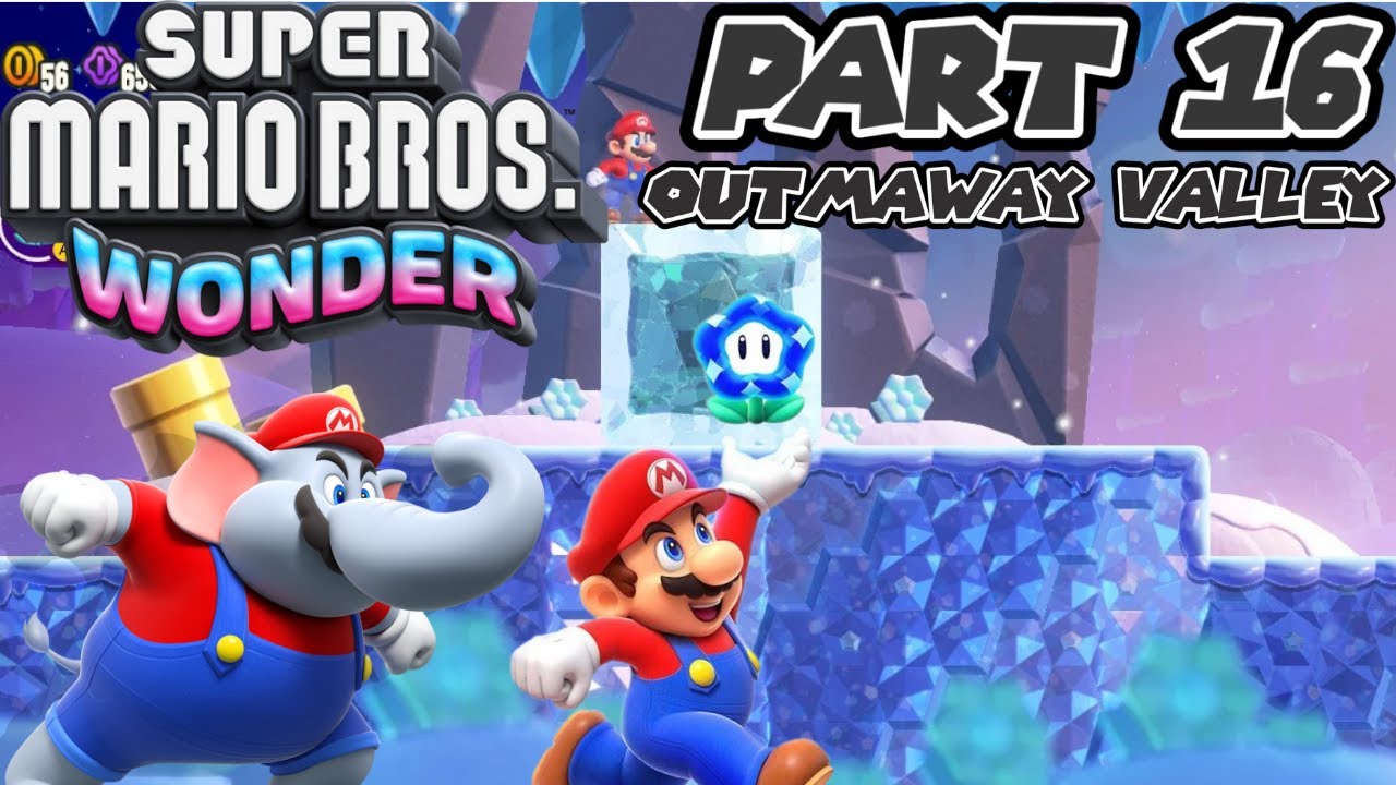 Super Mario Bros. Wonder - Lets Play - Part 16 - Outmaway Valley - YouTube