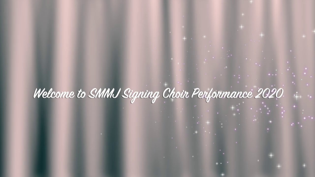 Signing Choir performance 2020 - YouTube