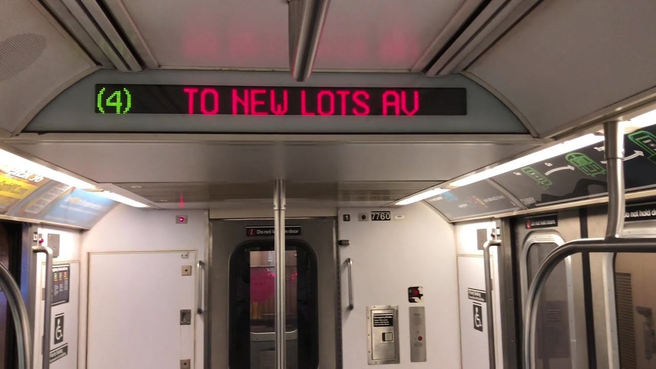 The Lexington Avenue Line: R142A 4 Train Ride from Woodlawn to New Lots ...