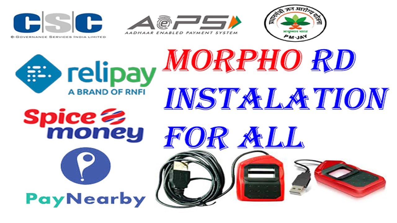 morpho rd service driver installation windows 10 / morpho rd service ...