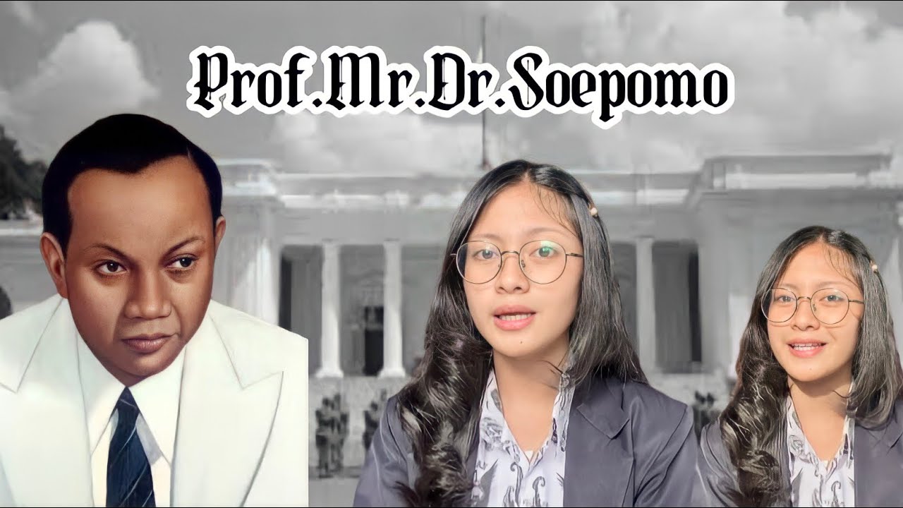Biografi DR.SOEPOMO Sang arsitek UUD 1945 || SEJARAH INDONESIA - YouTube