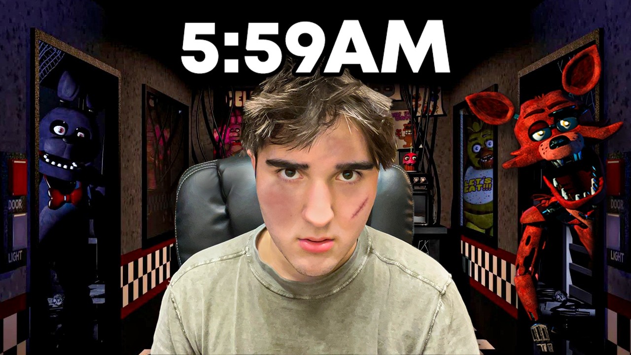 My FIRST TIME Playing Five Nights at Freddy's... - YouTube