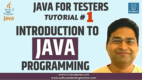 JAVA FOR TESTERS - Java Programming Course for Testers - FULL COURSE ...