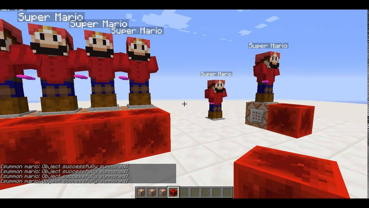 Custom mobs in minecraft summonable with /summon! - YouTube