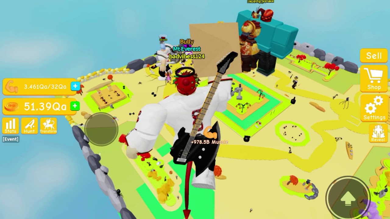 Roblox Lifting simulator gameplay - YouTube