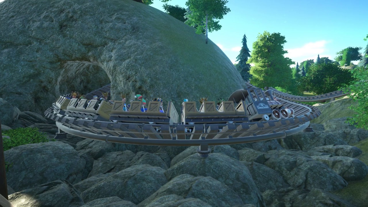 Rolling Ridge Railroad - A Planet Coaster Mine Train Coaster - YouTube