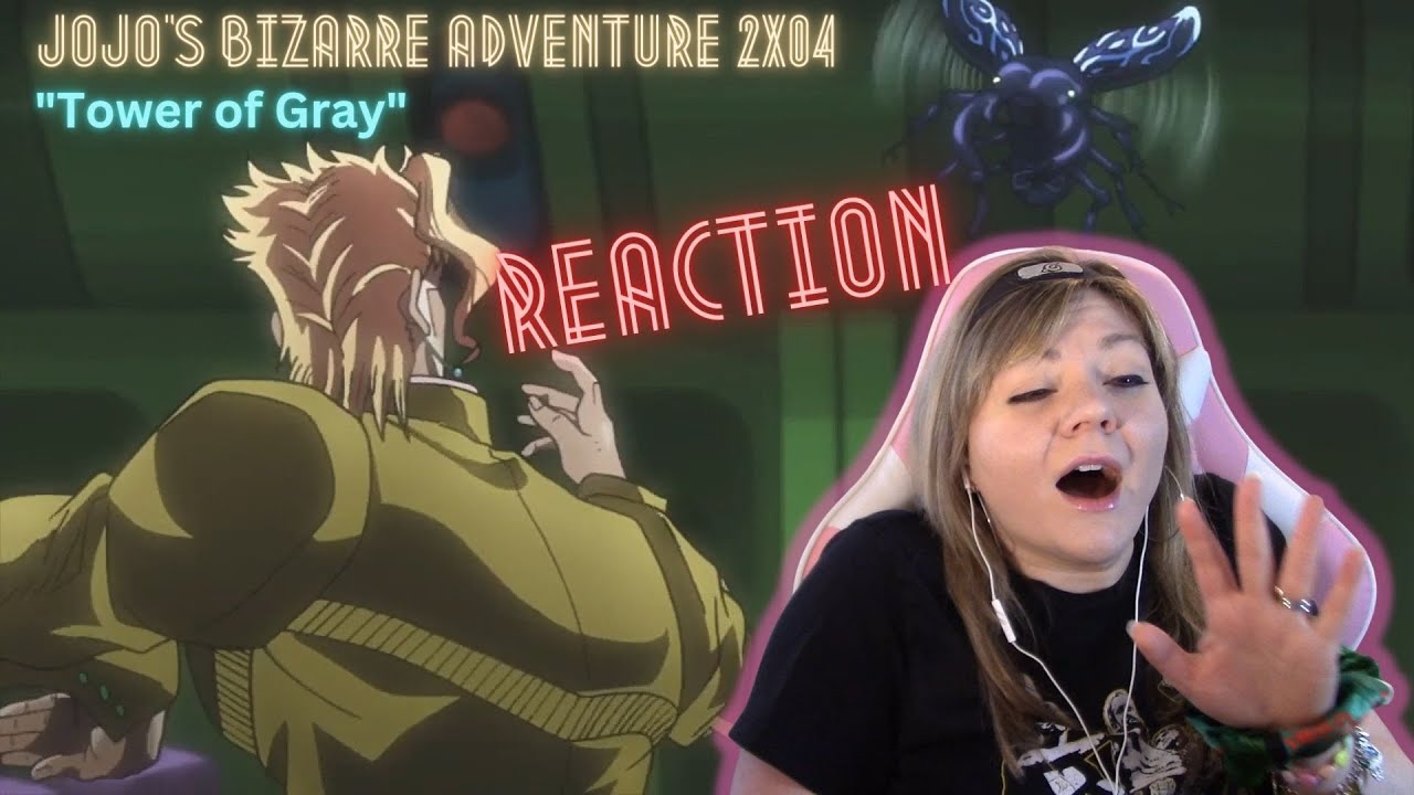 Jojo's Bizarre Adventure Part 3 Episode 4 "Tower of Gray" - reaction ...