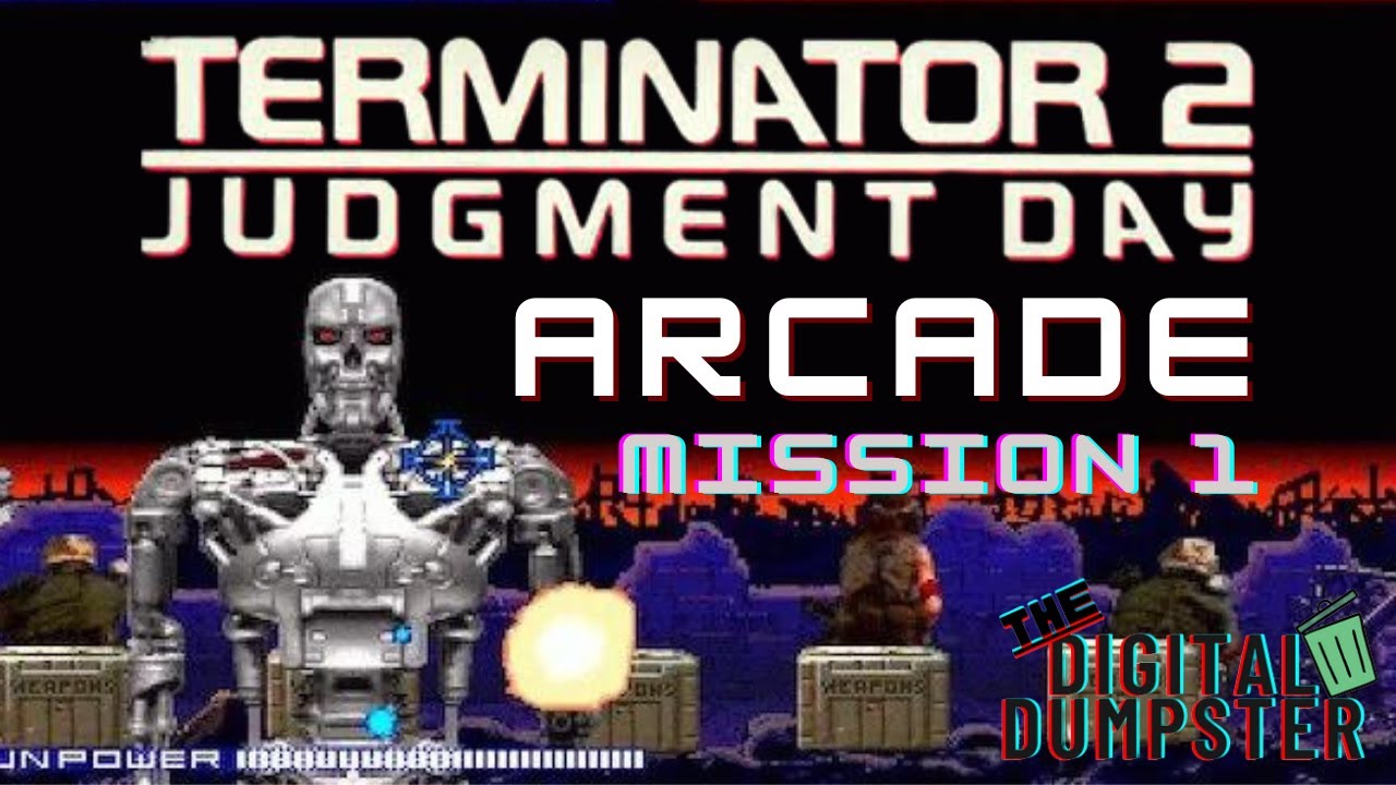 Terminator 2: Judgement Day Arcade Walkthrough | Mission 1 - YouTube