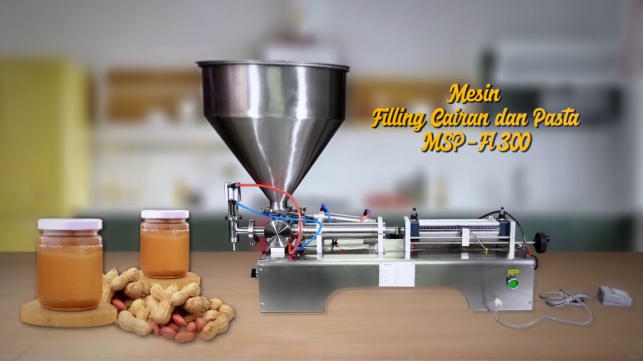 Mesin Filling Cairan dan Pasta - MSP-FL300 - YouTube